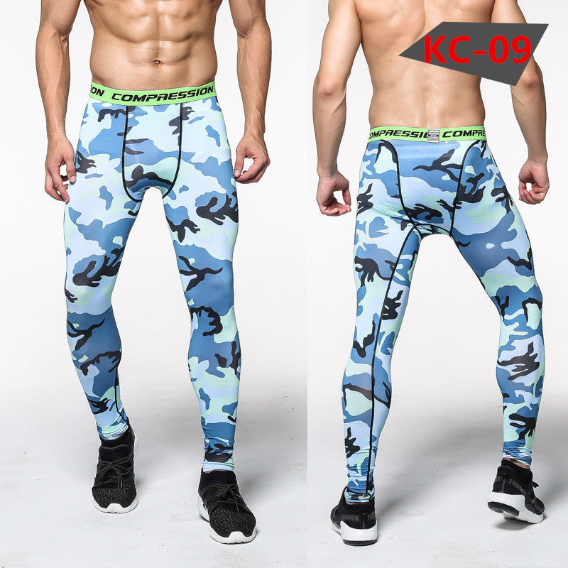Bodybuilder Patterned Tight Compression Pants for men - wanahavit