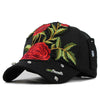 Rose Embroid Baseball Cap for women - wanahavit