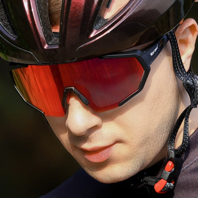 Professional Polarized 3 Lens Cycling Glasses MTB Road Bike Sport Sung ...