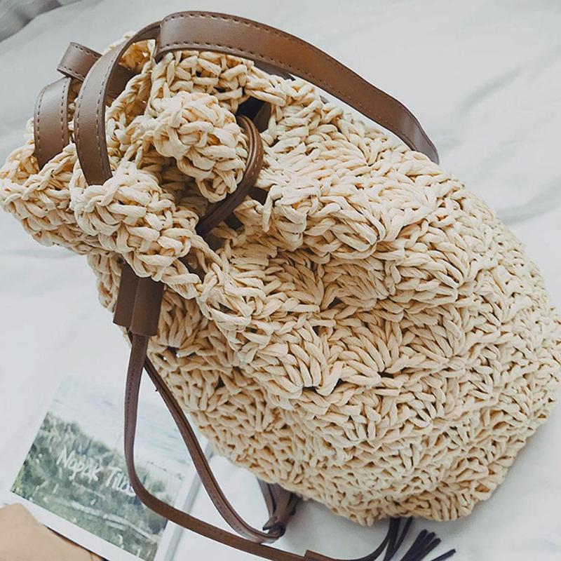 Casual Bucket Drawstring Shoulder Bag for women - wanahavit