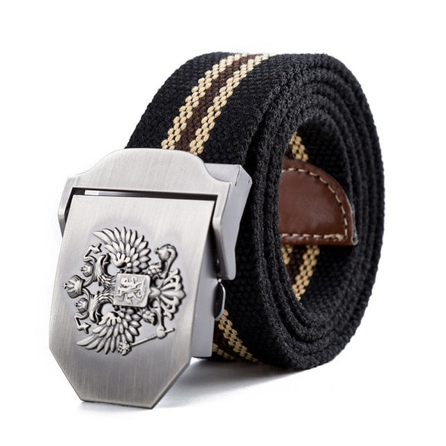 Russian National Emblem Canvas Tactical Belt – wanahavit